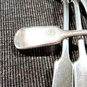 Vintage | Dining | Phillip Ashberry Sons Silver Plated Fiddleback 675 ...
